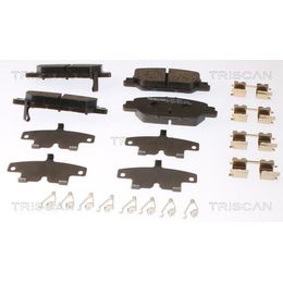 TRISCAN Bremsbelagsatz, Scheibenbremse 811040074 f&uuml;r HONDA