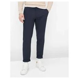 Chinohose Brax "Style PHIL", Herren, Gr. 35, L&auml;nge 36, navy, Web, 66% Polyester, 28% Viskose, 6% Elasthan, Hosen Chinohose