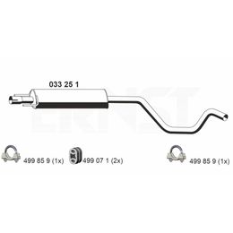Ernst Mittelschalld&auml;mpfer 033251 f&uuml;r Opel GM