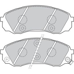 Valeo Bremsbelagsatz, Scheibenbremse 301077 Vorderachse f&uuml;r HYUNDAI KIA