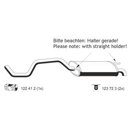 Ernst Endschalld&auml;mpfer 640275 f&uuml;r SEAT