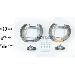 TEXTAR Bremsbackensatz Shoe Kit Pro 84018301 f&uuml;r Audi VW Skoda SEAT