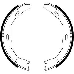 TRISCAN Bremsbackensatz, Feststellbremse 810023029 f&uuml;r Mercedes