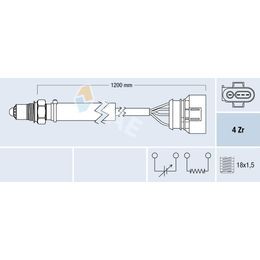 FAE Lambdasonde 77460 f&uuml;r AUDI VW STANDARD AUTOMOBILE