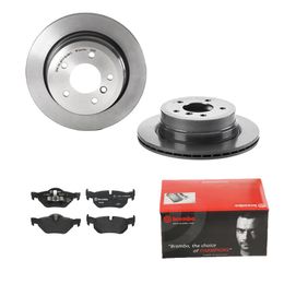 Brembo Bremsensatz, Scheibenbremse 142053806 Hinterachse innenbel&uuml;ftet 300mm 20mm f&uuml;r BMW
