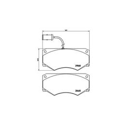 MAGNETI MARELLI Bremsbelagsatz, Scheibenbremse 363700506005 f&uuml;r SATURN Iveco