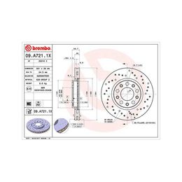 MAGNETI MARELLI Bremsscheibe 360406142002 Innenbel&uuml;ftet-Bel&uuml;ftung mit tropfenf&ouml;rmigen Fl&uuml;geln 281mm 26mm f&uuml;r ALFA ROMEO FIAT JEEP