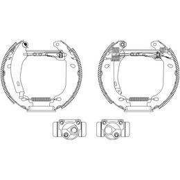 Hella Bremsbackensatz 8db355003701 f&uuml;r RENAULT