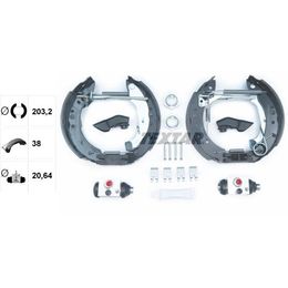 TEXTAR Bremsbackensatz Shoe Kit Pro 84059801 f&uuml;r Peugeot Citro&euml;n