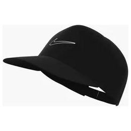 Baseball Cap Nike SPORTSWEAR "U NK CLUB CAP U CB SWSH L", Damen, Gr. M, schwarz, schwarz, Obermaterial: 100% Polyester, Caps, mit Tri-Glide-Verschluss, aus Twill-Material