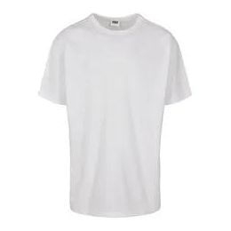 T-Shirt Urban Classics "Urban Classics Herren Organic Basic Tee", Damen, Gr. 5XL, wei&szlig;, 100% Baumwolle, unifarben, normal, Rundhals, Shirts T-Shirt