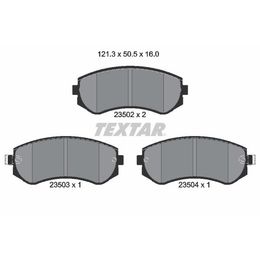 TEXTAR Bremsbelagsatz, Scheibenbremse 2350201 f&uuml;r NISSAN