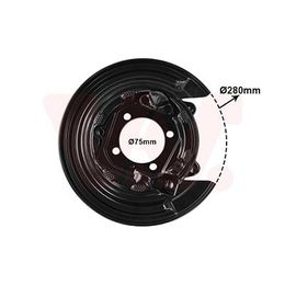 Van Wezel Spritzblech, Bremsscheibe 5393378 Hinterachse rechts f&uuml;r TOYOTA