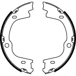 TRISCAN Bremsbackensatz, Feststellbremse 810043026 f&uuml;r KIA HYUNDAI