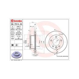 MAGNETI MARELLI Bremsscheibe 360406032500 innenbel&uuml;ftet-Bel&uuml;ftung mit tropfenf&ouml;rmigen Fl&uuml;geln 276mm 22mm f&uuml;r VW