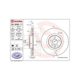 MAGNETI MARELLI Bremsscheibe 360406068000 innenbel&uuml;ftet-Bel&uuml;ftung mit tropfenf&ouml;rmigen Fl&uuml;geln 336mm 28mm f&uuml;r Volvo
