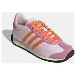 Sneaker Adidas SPORTSWEAR "RUNVISTA", Damen, Gr. 40, clear pink, pure orange, bliss pink, Leder, Synthetik, Textil, Schuhe Sneaker