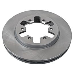 Blue Print Bremsscheibe adn14325 Vorderachse bel&uuml;ftet 250mm f&uuml;r NISSAN