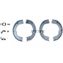 TEXTAR Bremsbackensatz, Feststellbremse 91082500 f&uuml;r HYUNDAI KIA
