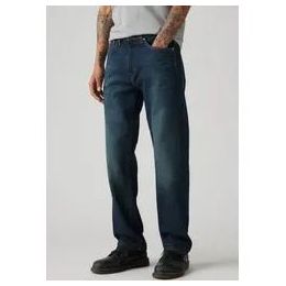 Levi's Straight-Jeans LEVI'S "505", Herren, Gr. 38, L&auml;nge 32, field work, Denim/Jeans, Obermaterial: 99% Baumwolle, 1% Elasthan, unifarben, regular fit lang, Jeans Straight-Jeans, REGULAR