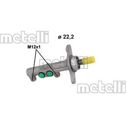 METELLI Hauptbremszylinder 051267 f&uuml;r RENAULT TRUCKS