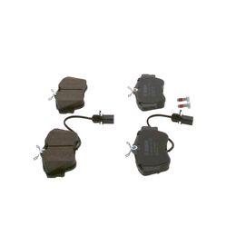 Bosch Bremsbelagsatz, Scheibenbremse 0986424672 f&uuml;r VW