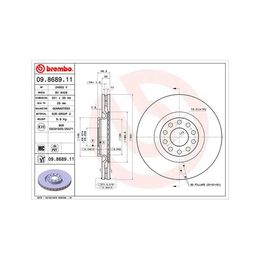 MAGNETI MARELLI Bremsscheibe 360406001801 Innenbel&uuml;ftet-Bel&uuml;ftung mit tropfenf&ouml;rmigen Fl&uuml;geln 321mm 30mm f&uuml;r AUDI