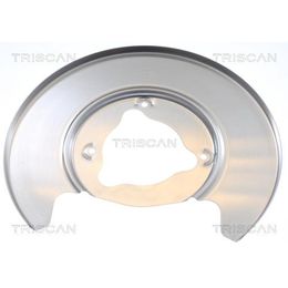 TRISCAN Spritzblech, Bremsscheibe 812581208 Hinterachse links f&uuml;r TESLA
