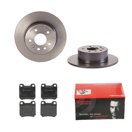 Brembo Bremsensatz, Scheibenbremse 142053788 Hinterachse voll 286mm 10mm f&uuml;r Opel Vaughall SAAB SATURN
