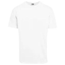 T-Shirt Urban Classics "Urban Classics Herren Oversized Tee", Damen, Gr. S, wei&szlig;, 100% Baumwolle, unifarben, oversize, Rundhals, Shirts T-Shirt