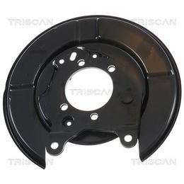 TRISCAN Spritzblech, Bremsscheibe 812514206 Hinterachse rechts f&uuml;r NISSAN RENAULT