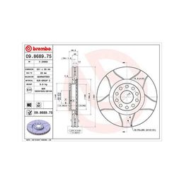 MAGNETI MARELLI Bremsscheibe 360406001805 Innenbel&uuml;ftet-Bel&uuml;ftung mit tropfenf&ouml;rmigen Fl&uuml;geln 321mm 30mm f&uuml;r AUDI
