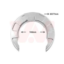 Van Wezel Spritzblech, Bremsscheibe 8251373 Hinterachse f&uuml;r HYUNDAI