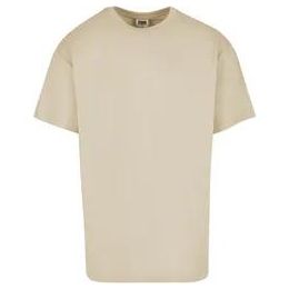 T-Shirt Urban Classics "Urban Classics Herren Organic Basic Tee", Damen, Gr. XXL, sand, 100% Baumwolle, unifarben, normal, Rundhals, Shirts T-Shirt