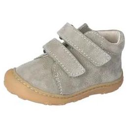 Lauflernschuh Pepino BY RICOSTA "CHRISY, WMS: Mittel", Baby, Gr. 22, eukalyptus, Leder, Schuhe Lauflernschuh, Klettschuh, herausnehmb. Innensohle, Gr&ouml;&szlig;enschablone zum Download