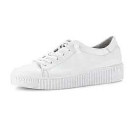 Sneaker Gabor "Sneaker low", Damen, Gr. 43, wei&szlig;, Schuhe Sneaker
