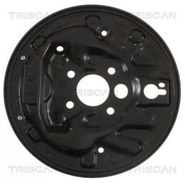 TRISCAN Spritzblech, Bremsscheibe 812529264 Hinterachse links f&uuml;r VW