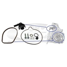 3RG Reparatursatz, Unterdruckpumpe (Bremsanlage) 74207 f&uuml;r Peugeot LANCIA MITSUBISHI