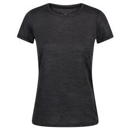 T-Shirt Regatta "Fingal", Damen, Gr. 40, grau (anthrazit), Obermaterial: 100% Polyamid PA., Shirts T-Shirt