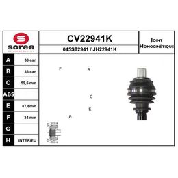 EAI Gelenksatz, Antriebswelle cv22941k