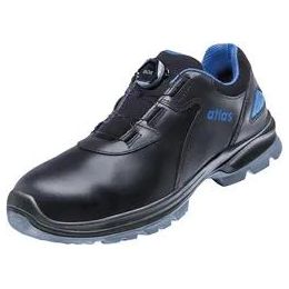 Sicherheitsschuh Atlas SCHUHE "SL 9645 XP" Gr. 48, schwarz (schwarz, blau), 48, Obermaterial: 100% Rindsleder Leather cow., Schuhe