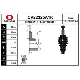 EAI Gelenksatz, Antriebswelle cv22325a1k