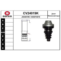 EAI Gelenksatz, Antriebswelle cv24019k