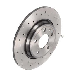 Brembo Bremsscheibe 08d0601x Gelocht 300mm 12mm f&uuml;r AUDI (FAW)