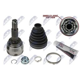 NTY Gelenksatz, Antriebswelle npzdw025 Vorderachse f&uuml;r SSANGYONG