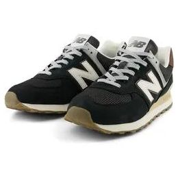 Sneaker New Balance "574", Damen, Gr. 37, braun, Leder, Synthetik, Textil, Schuhe Sneaker
