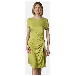Shirtkleid Ragwear "Knotta", Damen, Gr. M (38), Normalgr&ouml;&szlig;en, pistachio26, Material: 95% Viskose, 5% Elasthan, figurumspielend ca. Mitte Oberschenkel, Rundhals, &Auml;rmel ohne &Auml;rmelschlitz abgesteppte Kante, Kleider Shirtkleid, Kurzarm Sommerkleid mit seitlichem Bindeband