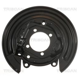 TRISCAN Spritzblech, Bremsscheibe 812513202 Hinterachse rechts f&uuml;r TOYOTA