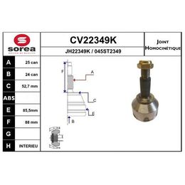 EAI Gelenksatz, Antriebswelle cv22349k