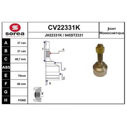 EAI Gelenksatz, Antriebswelle cv22331k